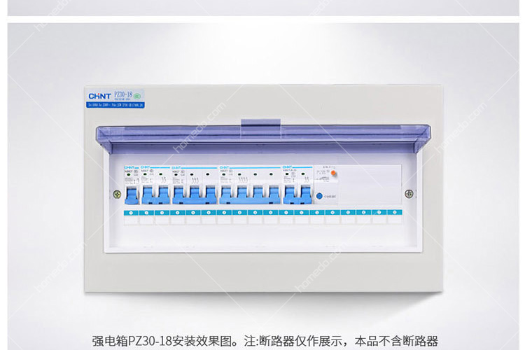 正泰(CHNT)PZ30-18 暗装配电箱 18回路 厚度1mm 单排 _报价_价格_正泰电工空气开关批发采购_河姆渡B2B电子商务平台