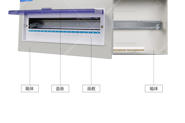 正泰(CHNT)PZ30-8 暗装配电箱 8回路 厚度1mm 单排 _报价_价格_正泰电工空气开关批发采购_河姆渡B2B电子商务平台