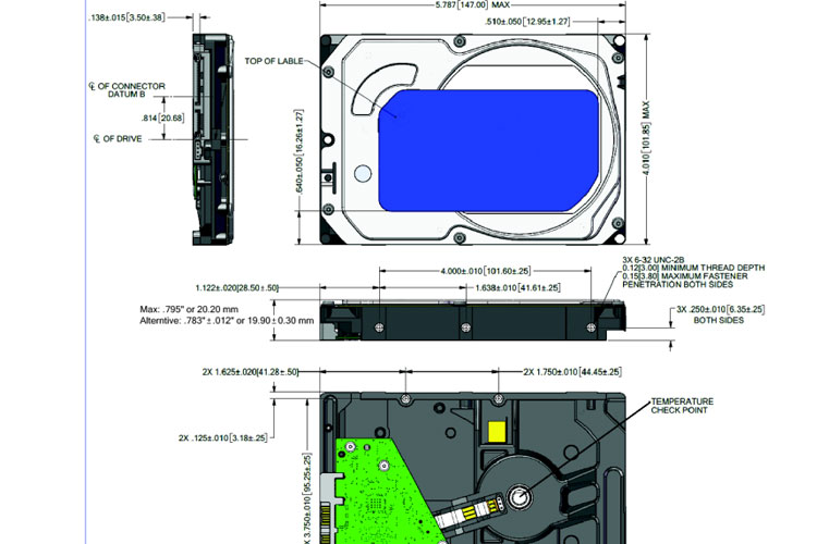 希捷 ST8000VX009 8TB 监控硬盘 标准