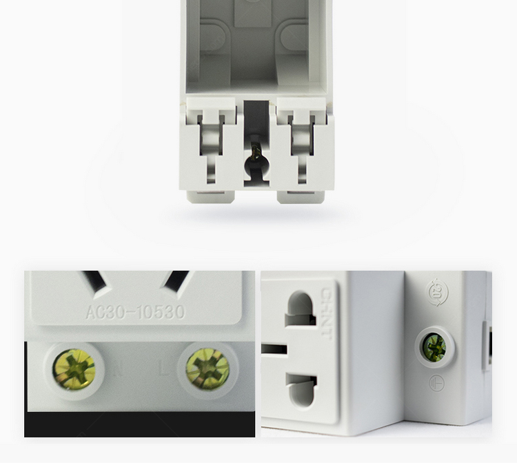 正泰(CHINT)两孔导轨插座 10A AC30-103_报价_价格_正泰开关/插座/插头批发采购_河姆渡B2B电子商务平台