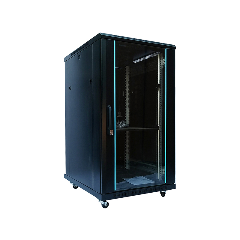 图腾(TOTEN) G2系列 G26822 网络服务器机柜 前钢化玻璃后板门 22U_报价_价格_图腾机柜机架批发采购_河姆渡B2B电子商务平台