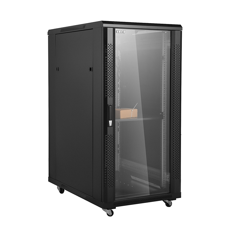 纵横机柜 (ZHJT ) 22U机柜 600深1.2米网络机柜SL.B6622黑色玻璃门 加厚款_报价_价格_纵横九天机柜机架批发采购_河姆渡 ...